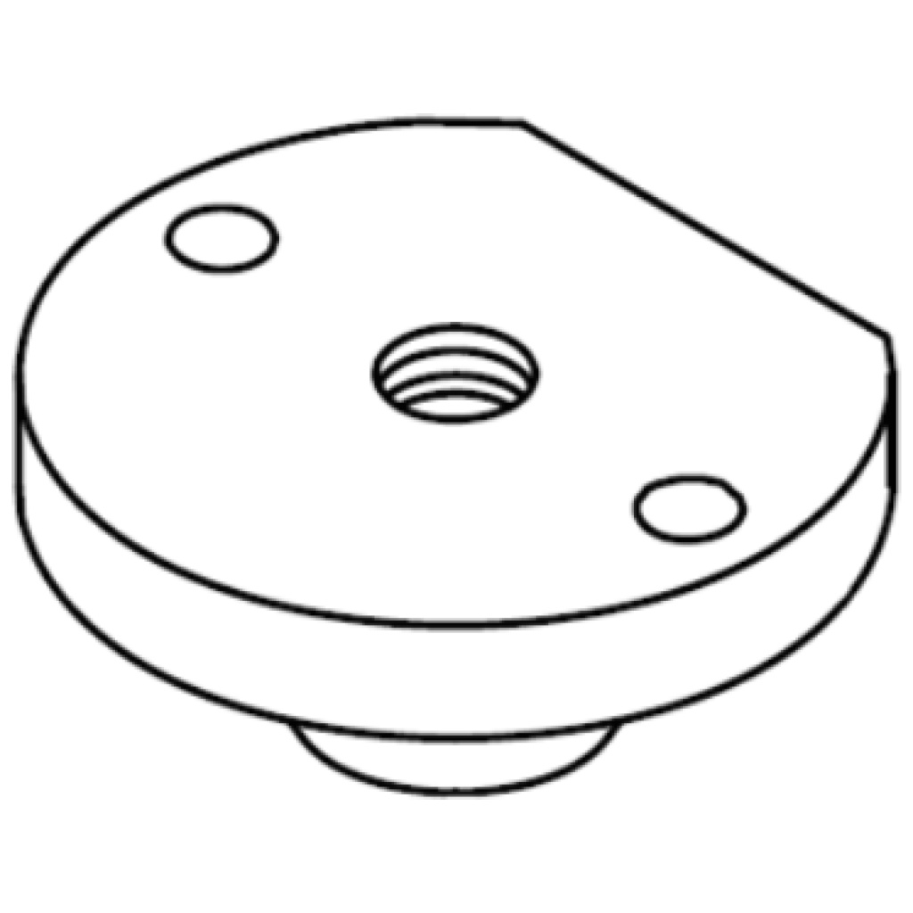 Leadermac Brass Nut (Part No. 0073) - Essential Machinery Part